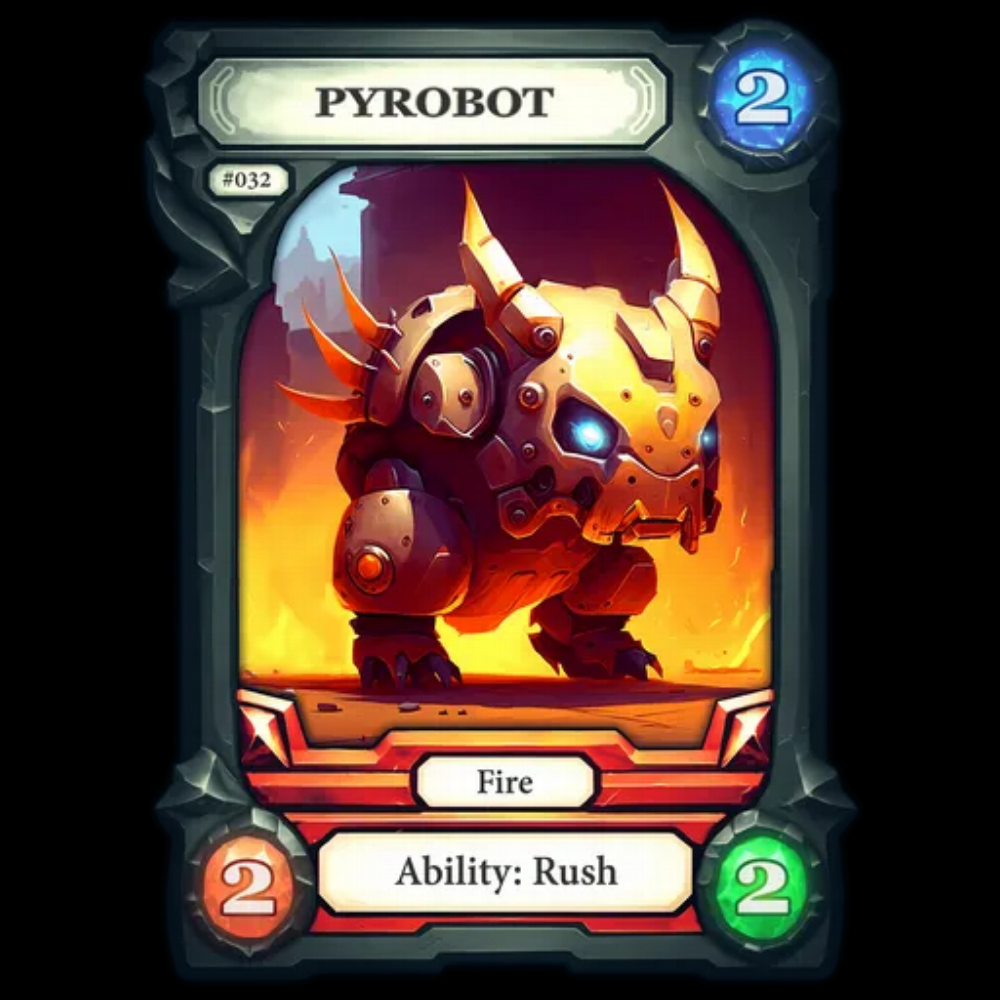 Ordinals Wallet | Pyrobot #68 Inscription #20186993